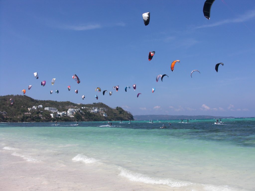 Kitesurfing in Boracay, Philippines, Asia - TravelSoulLab